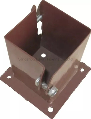 Post Anchor Concrete Cement Post Base - Buy Adjustable Post Base ...